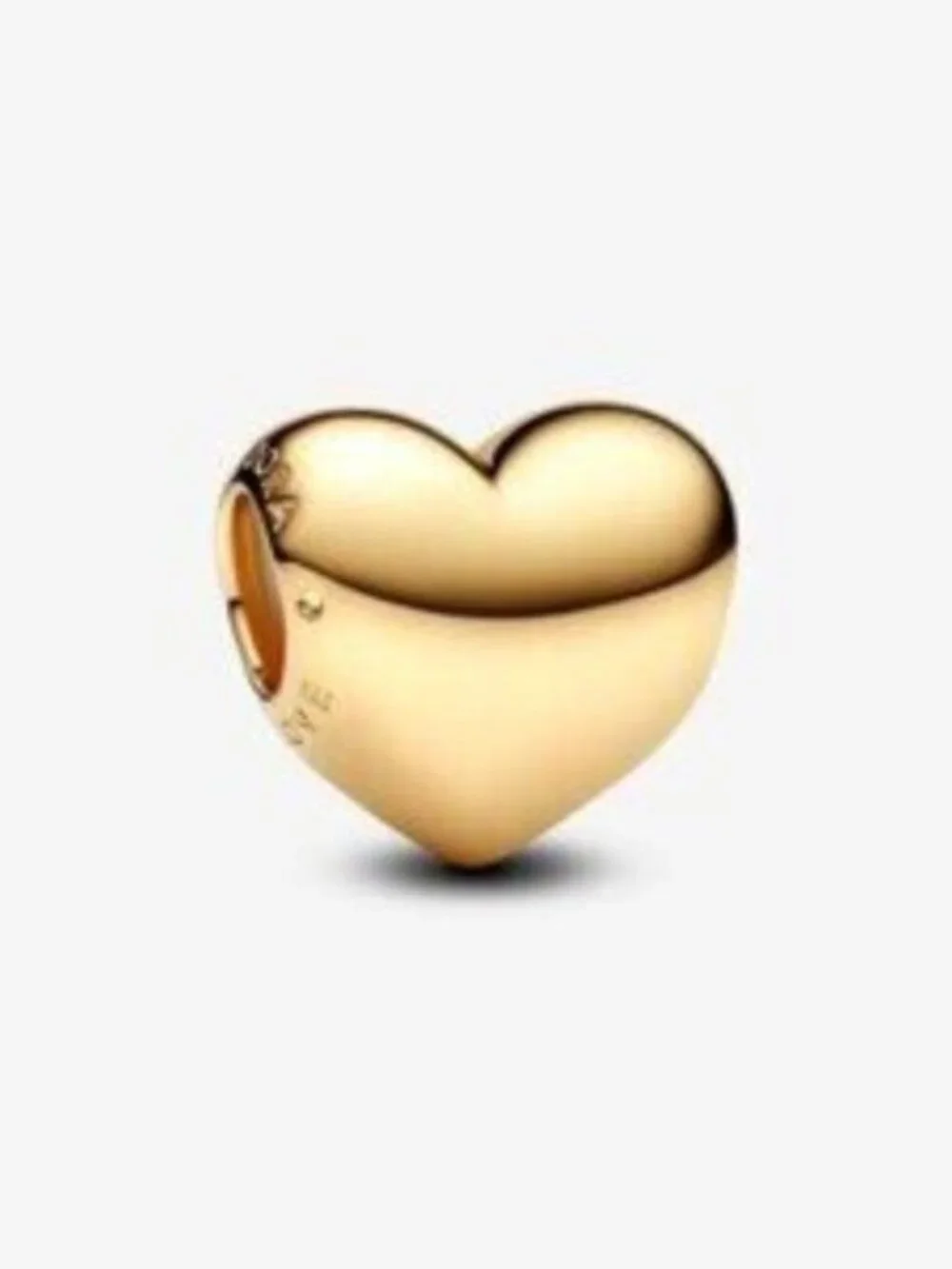 Pandora | Jewelry | Pandora Gold Heart Charm | Poshmark